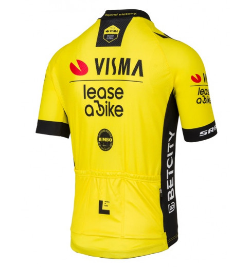 TEAM VISMA LEASE A BIKE maillot vélo manches courtes Race 2025 CYCLES ...