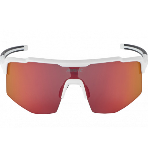 MAVIC MVS Shield cat 3 bicycle glasses - white/red CYCLES ET SPORTS