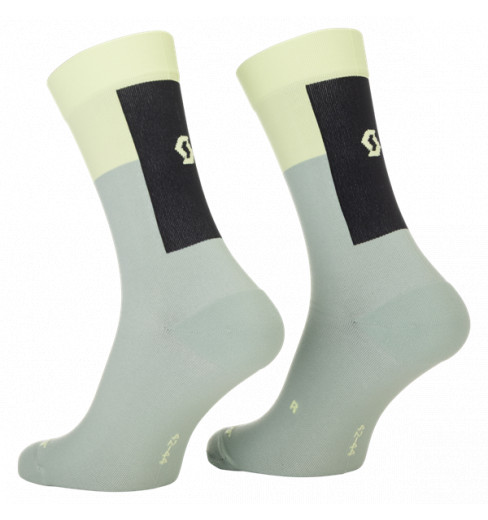 SCOTT 2026 Block Stripe Crew cycling socks CYCLES ET SPORTS