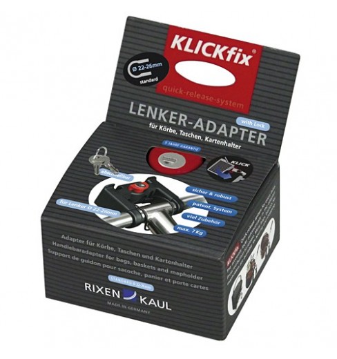 KLICKFIX standard handlebar adapter with lock CYCLES ET SPORTS
