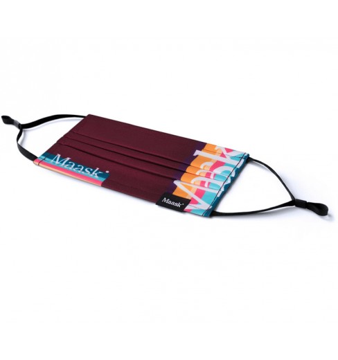 MAASK Beet Reusable hygienic face mask CYCLES ET SPORTS