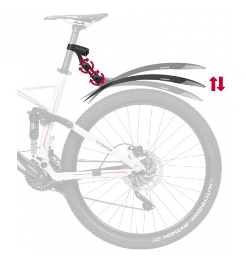 Zefal DEFLECTOR RM90+ MTB rear mudguard CYCLES ET SPORTS
