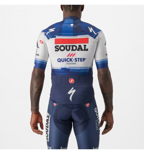 SOUDAL QUICK-STEP 2023 Aero Race 6.1 Dark Blue / White men's short ...