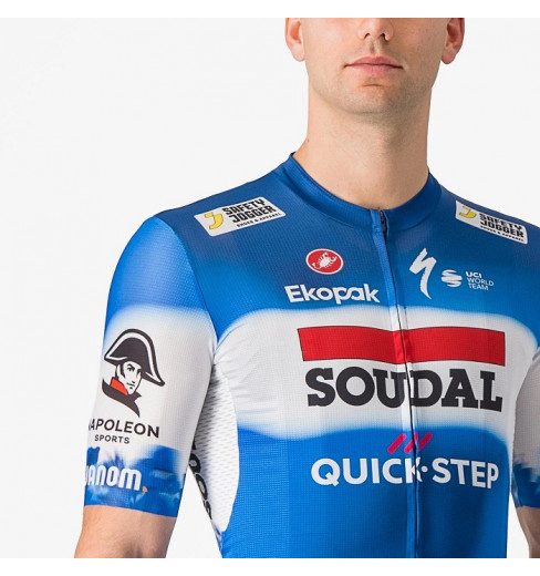 SOUDAL QUICK-STEP maillot manches courtes vélo homme Competizione 3 ...