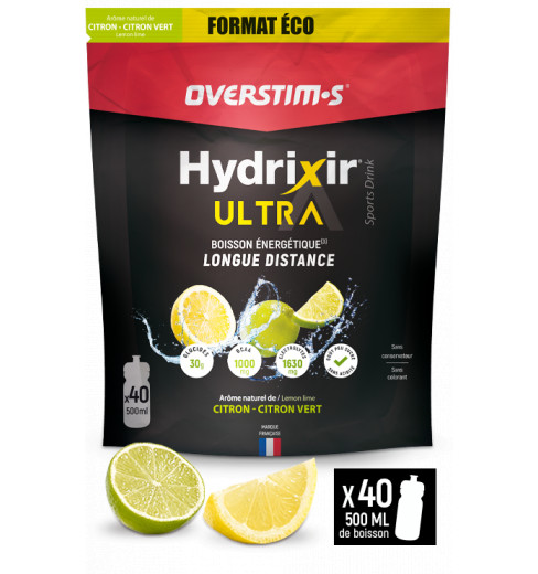 OVERSTIMS Hydrixir ULTRA boisson énergétique Longue Distance Format Éco ...