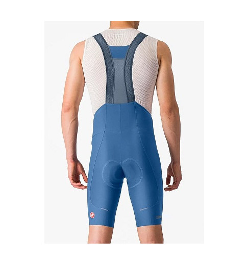 Castelli Espresso bib shorts - Steel blue CYCLES ET SPORTS