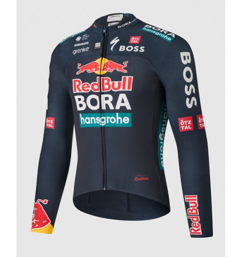 RED BULL BORA HANSGROHE thermal long sleeve jersey 2024 CYCLES ET SPORTS