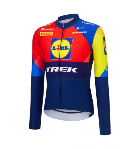 LIDL-TREK maillot velo manches longues 2025 CYCLES ET SPORTS